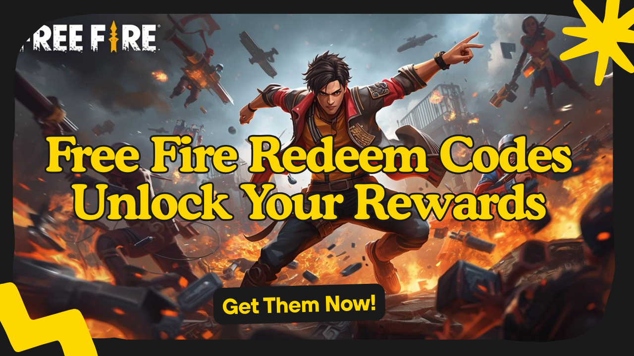 Garena Free Fire Redeem Codes Today | Free Fire Free Rewards